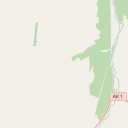 Map for Sixmile River, Alaska, white water, East Fork of Six Mile to ...