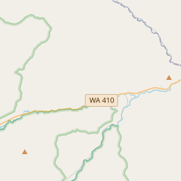 Map for Little Naches River, Washington, white water, Matthew Creek to ...